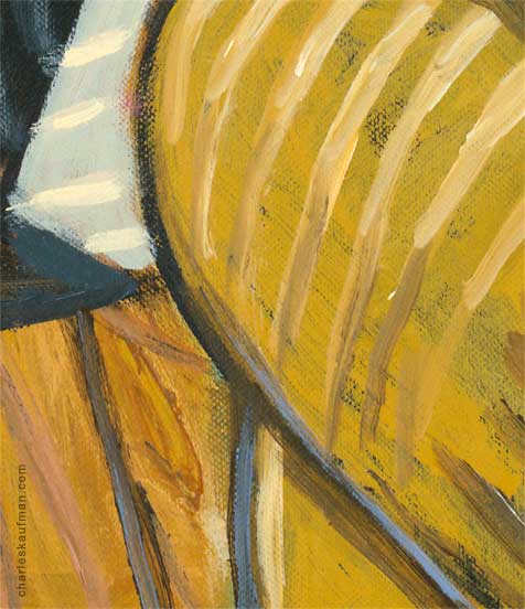 Figurative Art and Paintings by Charles Kaufman - "Nothing on TV"